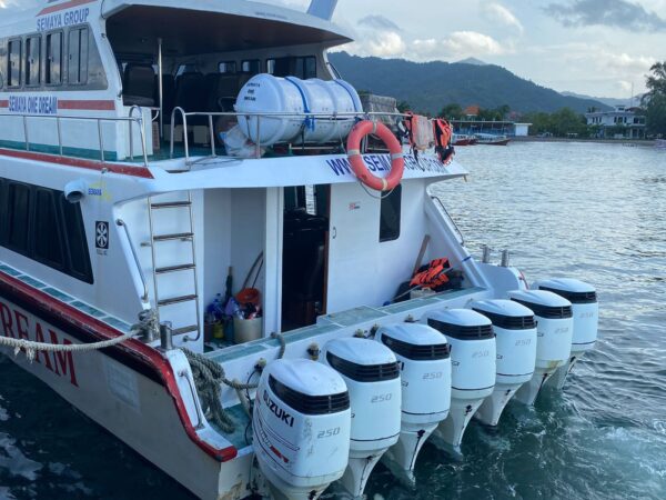 SEMAYA ONE FASTBOAT | Fast Boat From Bali To Gili